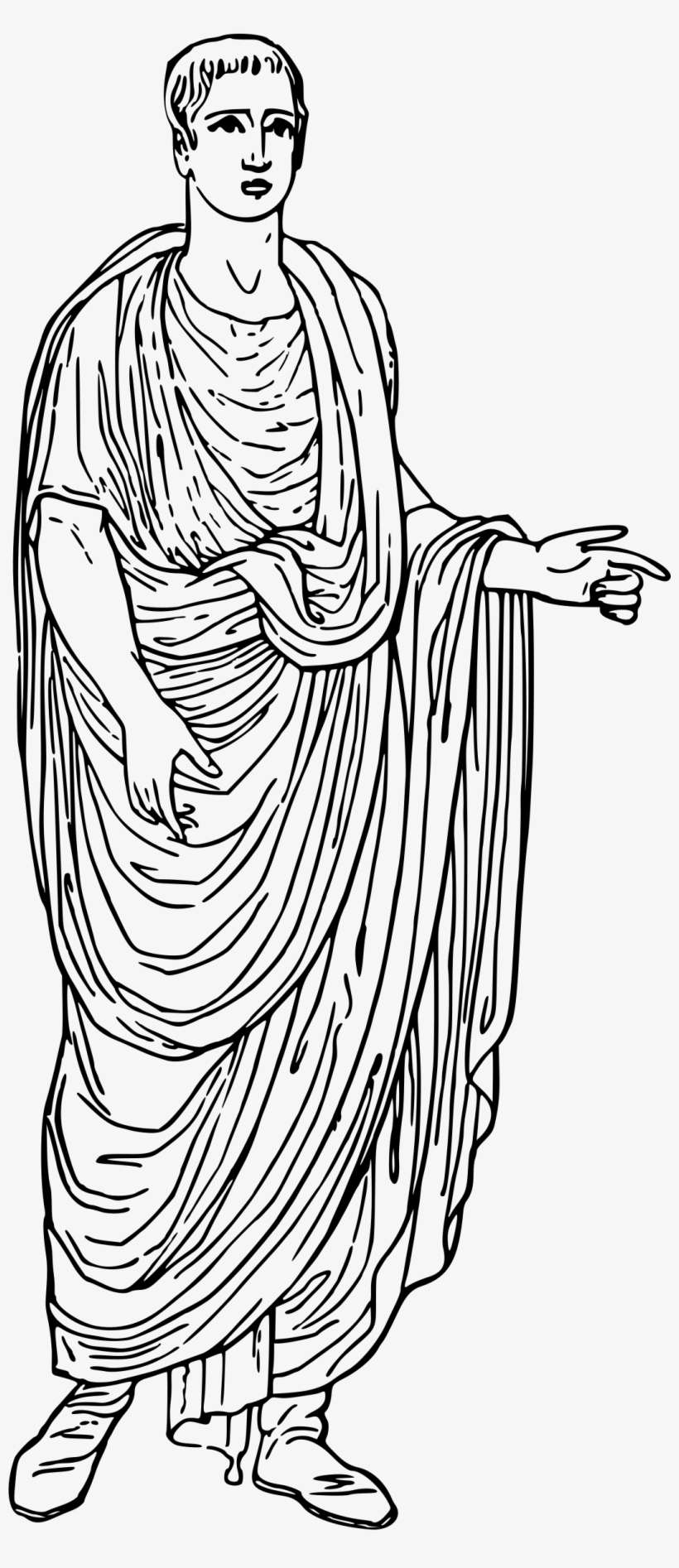 This Free Icons Png Design Of Roman Toga PNG Image | Transparent PNG ...