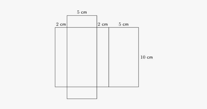 Download Small Rectangular Prism Net | Transparent PNG Download | SeekPNG