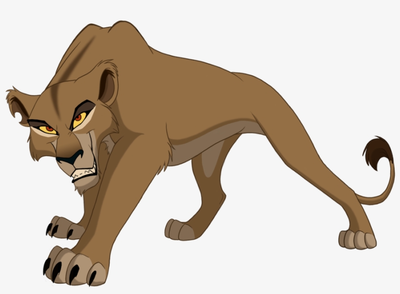 Scar Clipart Simba - Zira El Rey Leon PNG Image | Transparent PNG Free ...