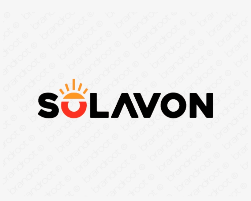 Solavon Logo Design Included With Business Name And - .com PNG Image ...