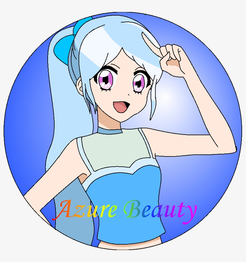 Azure Beauty-icon - Cartoon PNG Image | Transparent PNG Free Download ...