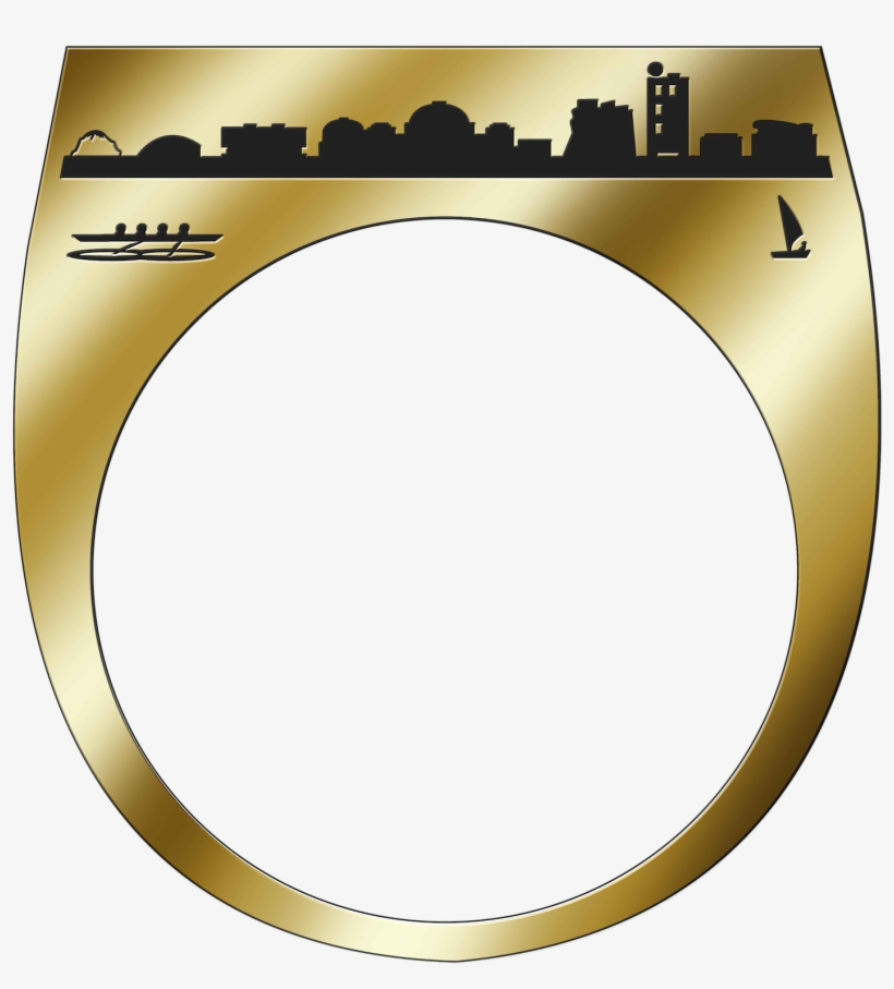 Class Of 2018 Brass Rat Boston Skyline - Mit Class Ring PNG Image ...