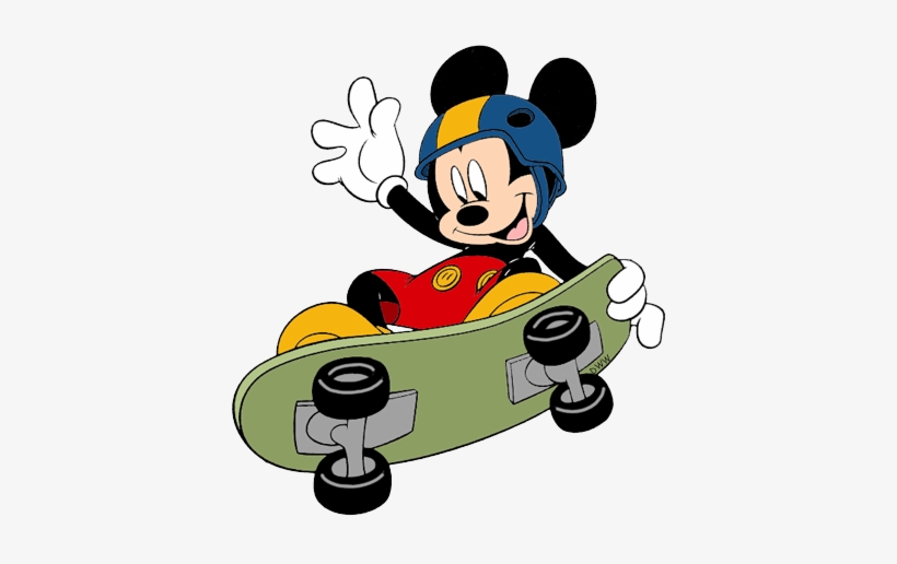 Mickey Mouse Clip Art 7 Disney Clip Art Galore - Mickey Mouse Skate Png ...
