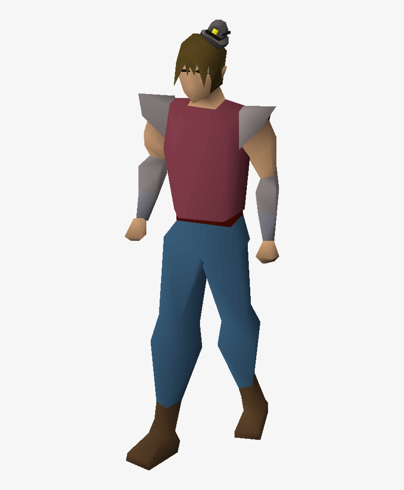 Black Leprechaun Hat Equipped - Golden Chef Hat Osrs PNG Image ...
