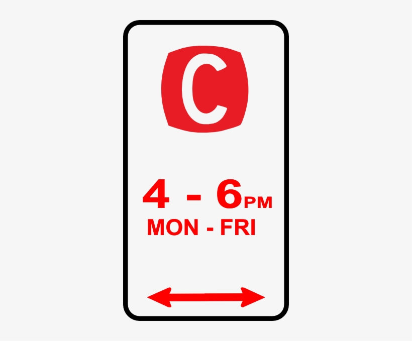 Free Vector Sign Clearway Clip Art - Clear Way Sign PNG Image ...