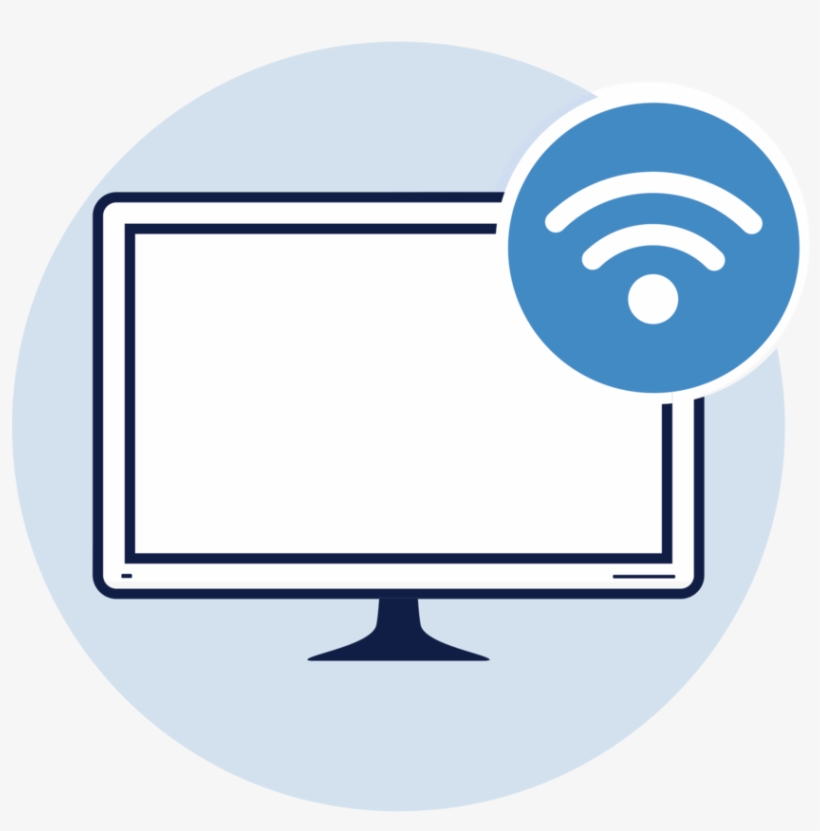 Connected Tv Icn - Circle PNG Image | Transparent PNG Free Download on ...