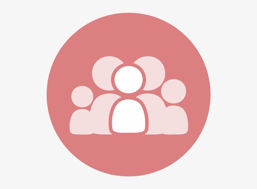 Family Icon Red - Circle PNG Image | Transparent PNG Free Download on ...