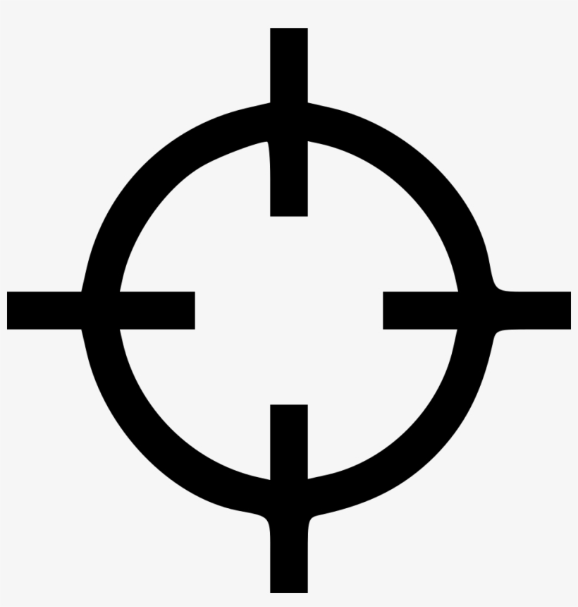 Download Cross Hair Symbol | Transparent PNG Download | SeekPNG