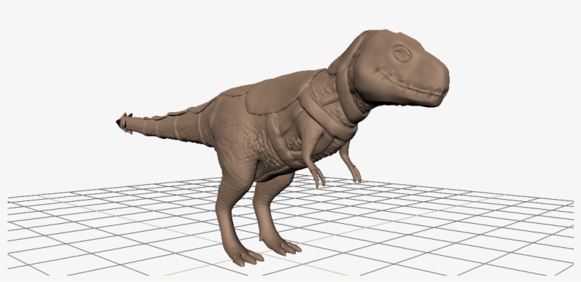Download Mudbox Trex - Tyrannosaurus | Transparent PNG Download | SeekPNG