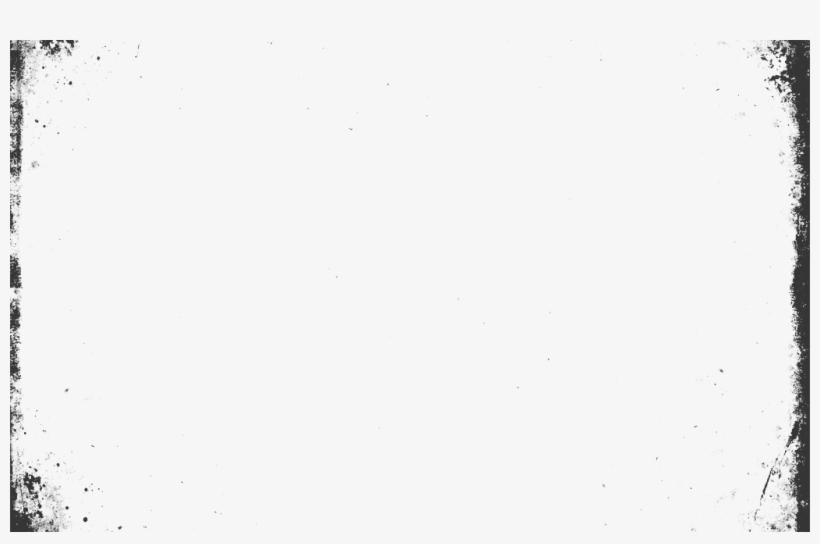 Grunge Border Grey Landscape - Monochrome PNG Image | Transparent PNG ...