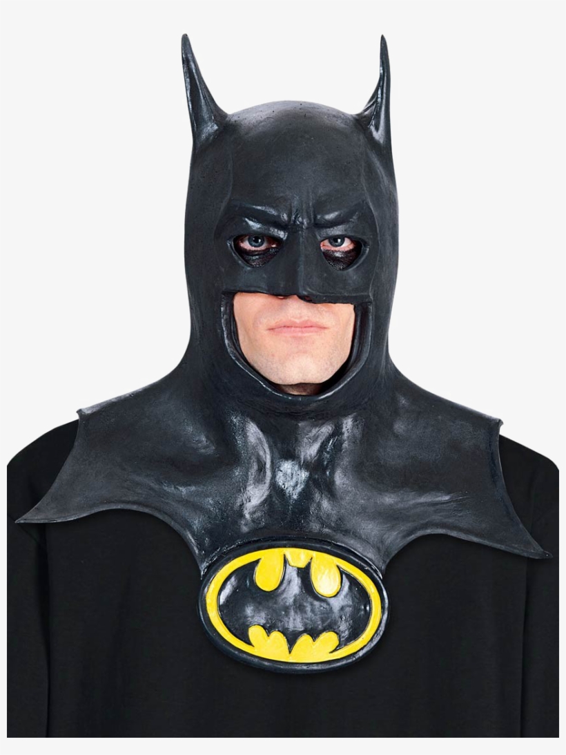 Batman Mask Png Image Background - Latex Batman Mask For An Adult PNG ...