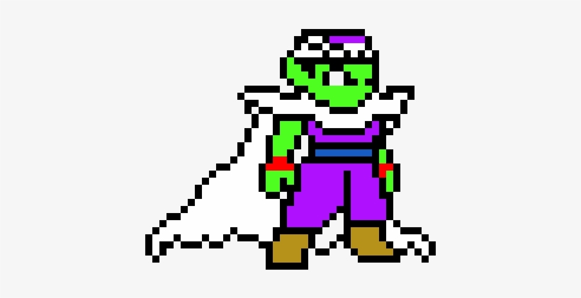 Download Piccolo - Pixel Art | Transparent PNG Download | SeekPNG