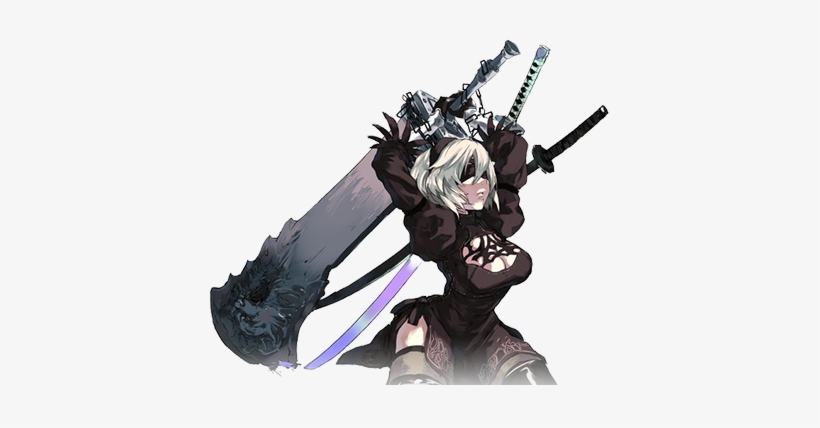 В Игре Потрясный Саундтрек - Art Consept Nier Automata PNG Image ...