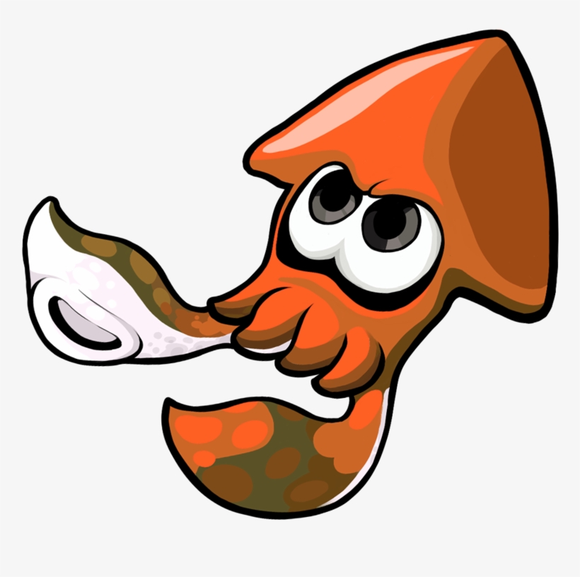 Download Splatoon Squid By Supercrazyhyena On Deviantart Png - Splatoon ...