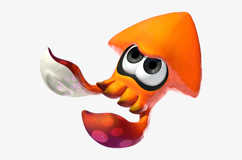 Download Splatoon 2 Squid Png - Splatoon Inkling Squid Orange ...