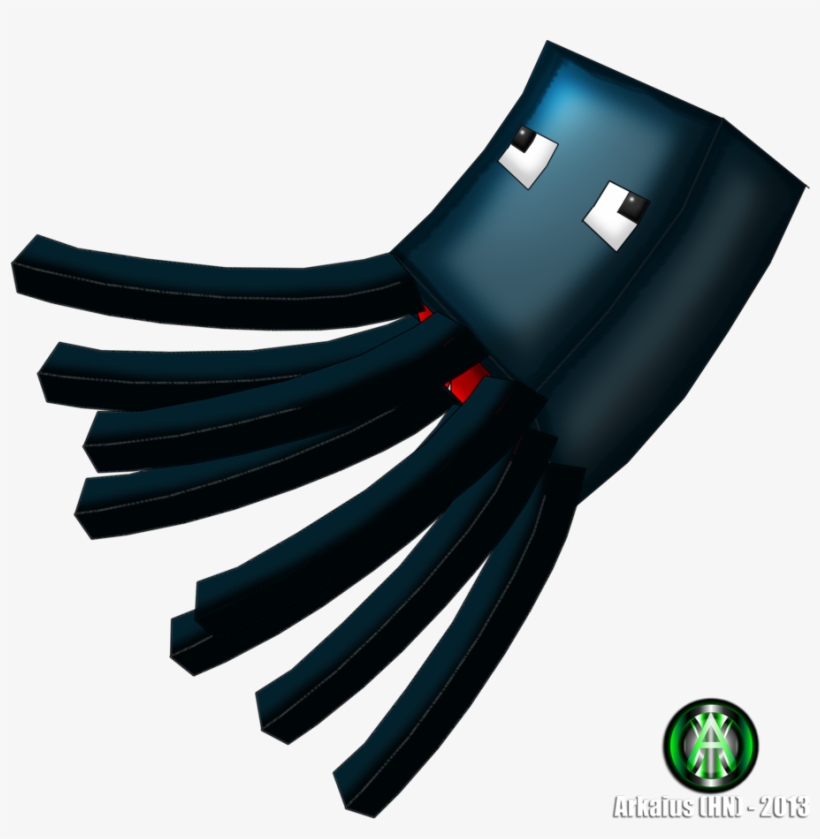 Download Drawn Minecraft Minecraft Squid - Cute Minecraft Squid Png ...