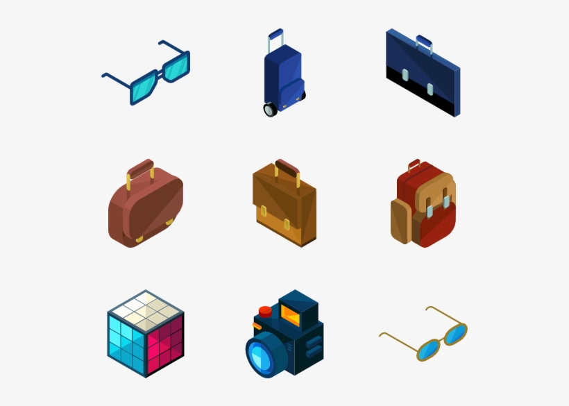 Isometric Objects - Isometric Projection PNG Image | Transparent PNG ...