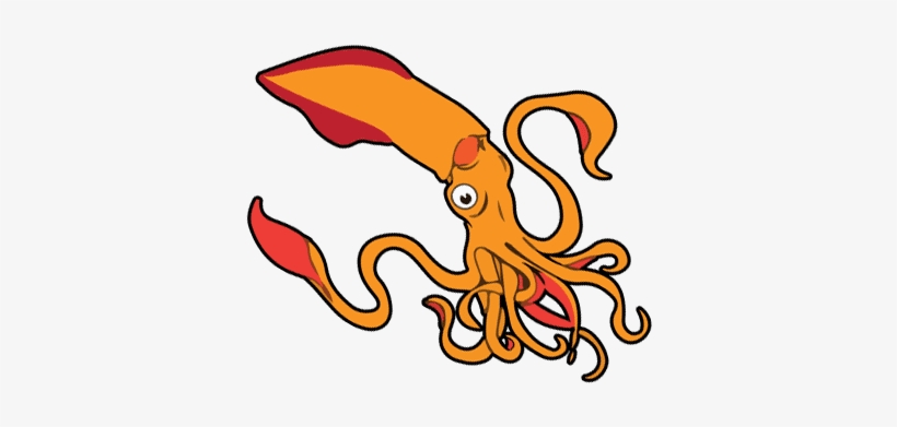 Squid Ink Design Logo - Squid Graphic PNG Image | Transparent PNG Free ...