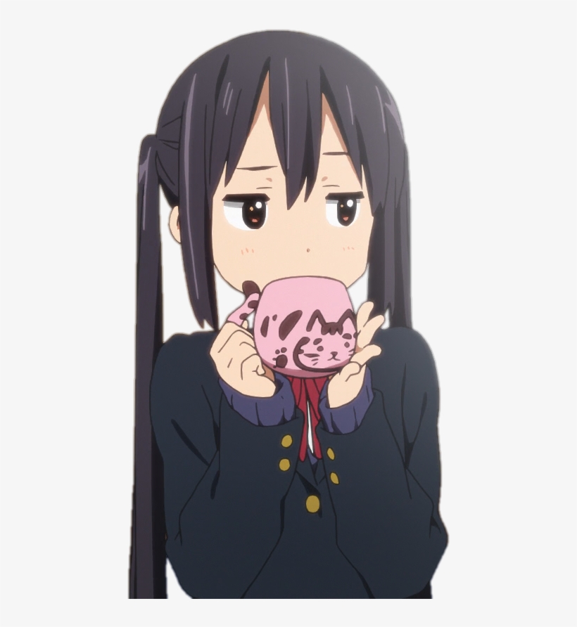 Download Asuza1 - Anime Girl Judging You | Transparent PNG Download ...