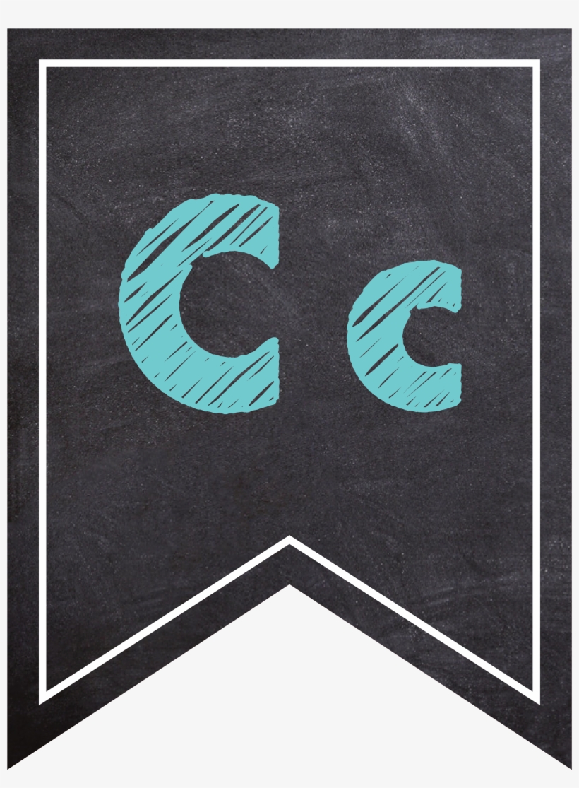 Chalkboard Letters Numbers Banner Neon - Number PNG Image | Transparent ...