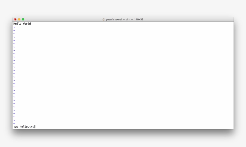 How To Save “hello World” Text In A File Named Hello - Paper Sheet ...