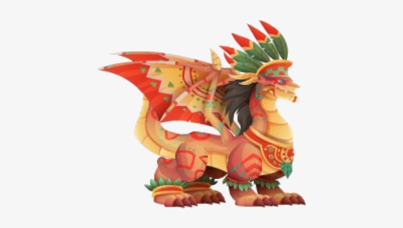 Aztec Warrior Dragon 3 - Dragon City Warrior Dragon PNG Image ...