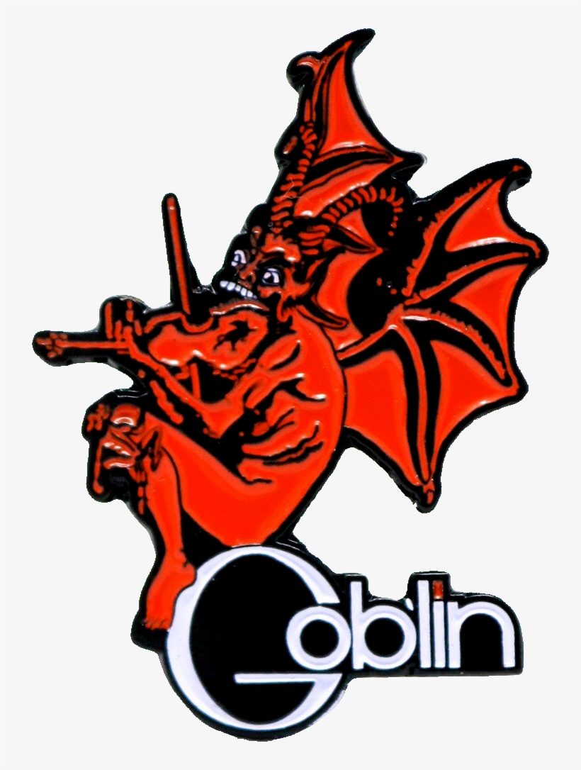 Goblin Roller Album Cover Art Red Enameled Metal Clutch-back ...