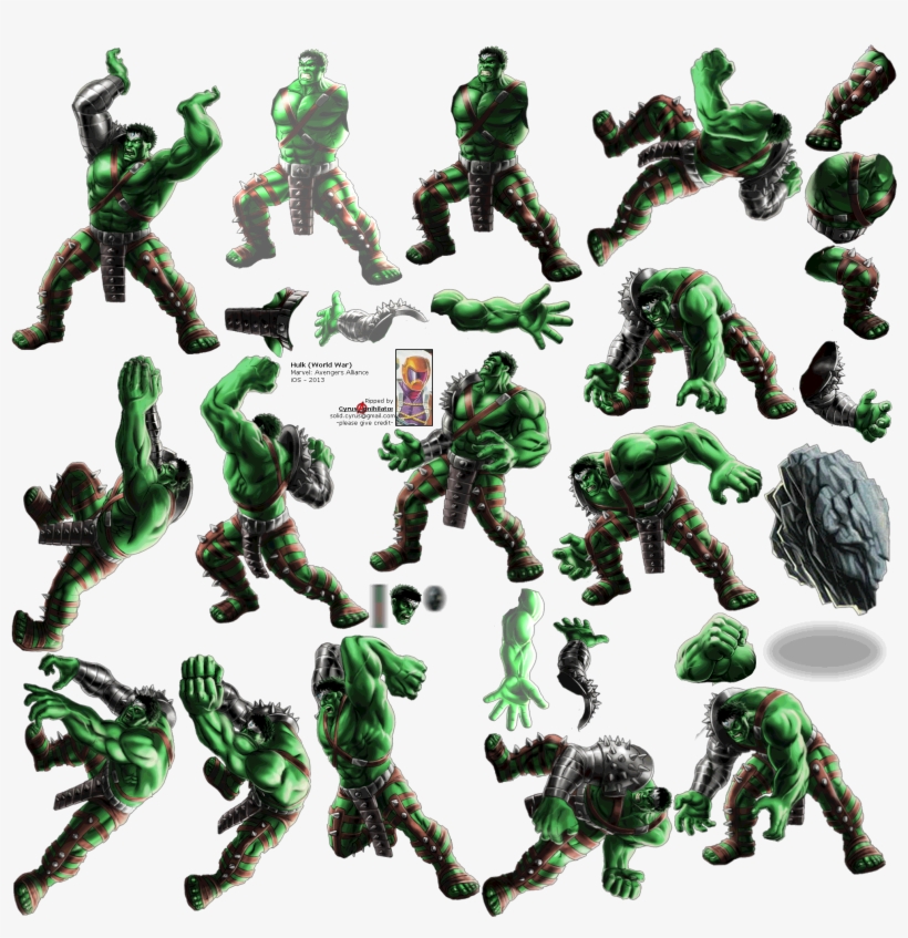 Click For Full Sized Image Hulk - Action Figure PNG Image | Transparent ...