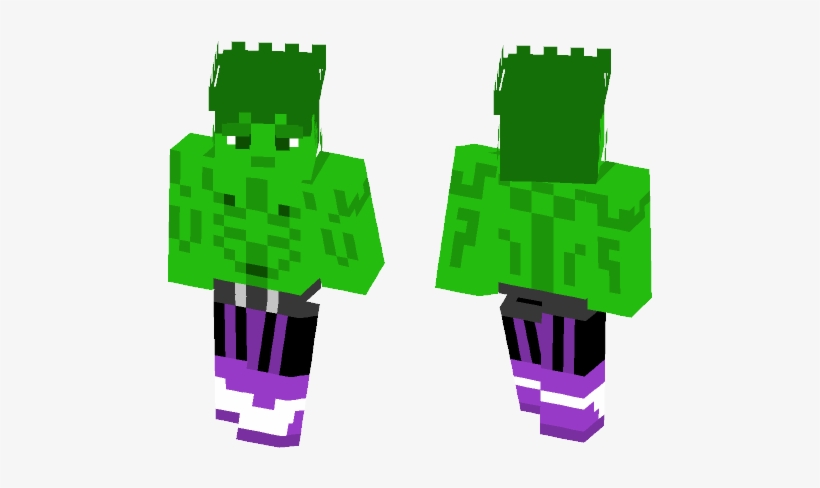 Hulk Rank-1 - Lil Uzi Vert Minecraft Skin PNG Image | Transparent PNG ...