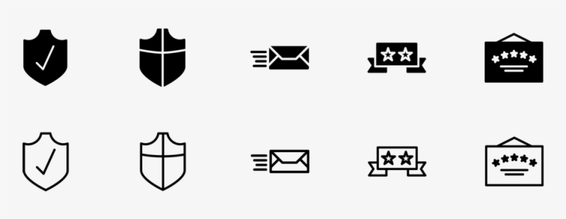 Download Free Service Icons Set - Emblem | Transparent PNG Download ...