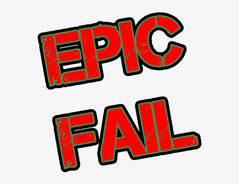 Epic Fail Clipart