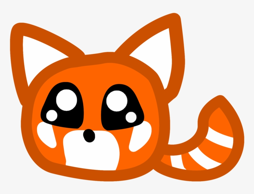 Red Panda Clipart Drawn - Red Panda Drawing PNG Image | Transparent PNG ...