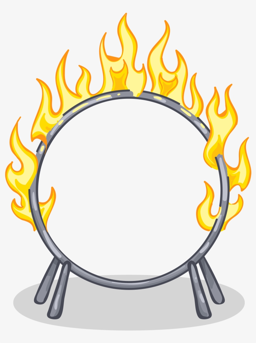 Ring Of Fire - Circus Ring Of Fire PNG Image | Transparent PNG Free ...