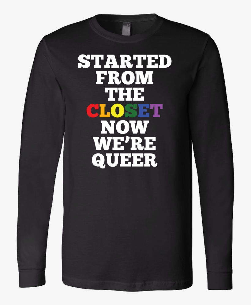 Queer Closet Lgbt Rainbow Flag Gay Lesbian Pride Long - Wall Sticker ...