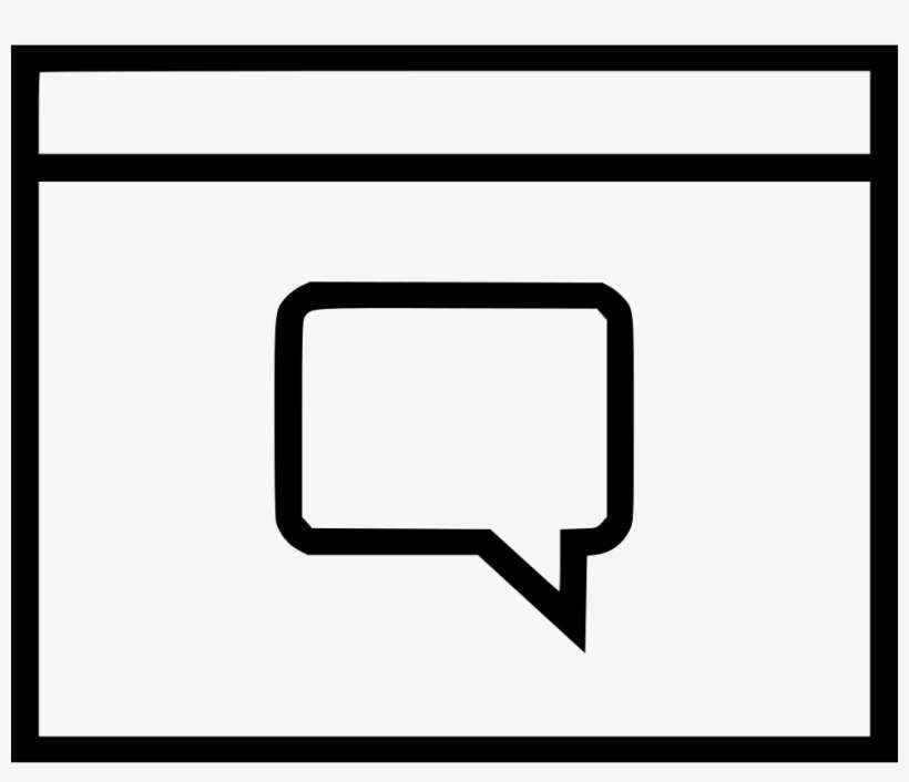 Download Chat Bubble Page Comments | Transparent PNG Download | SeekPNG