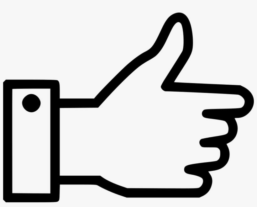 Hand Finger Ok Up Approved Comments - Arrow Finger Icon PNG Image ...