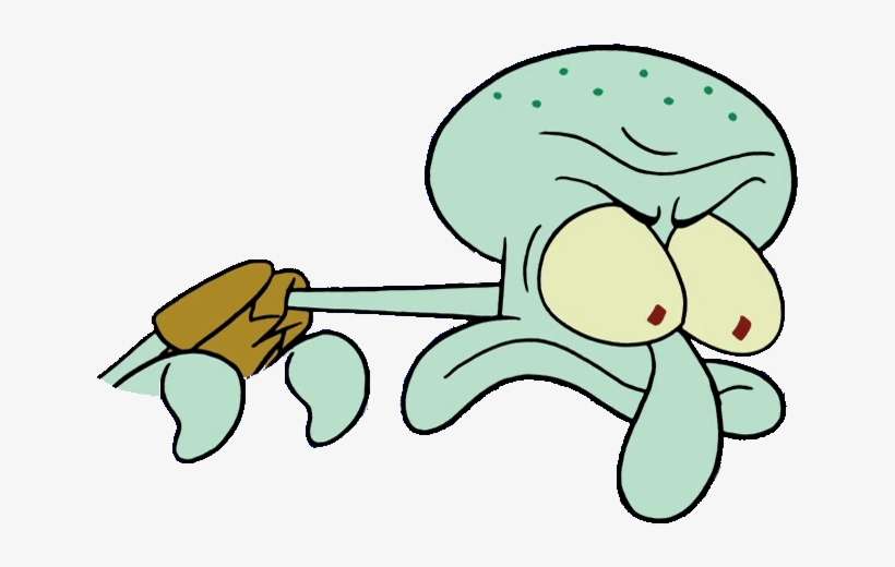 Download Squidward Angry Png Banner Library Stock - Angry Squidward Png ...