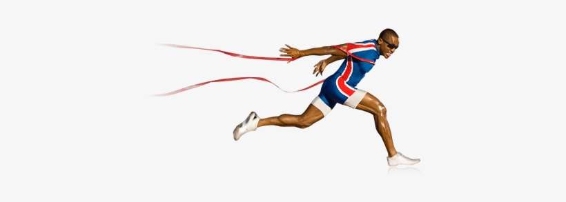 Running Man Winner - Athlete Runner Png PNG Image | Transparent PNG ...