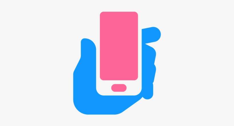 Download Phone Hand - Logo Handphone Png | Transparent PNG Download ...