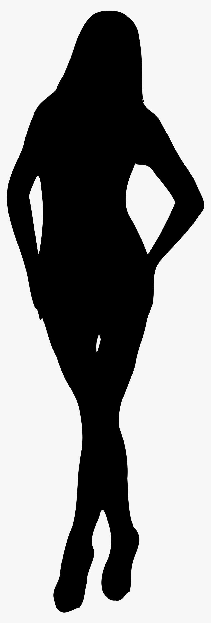 Medium Image - Woman Silhouette No Background PNG Image | Transparent ...