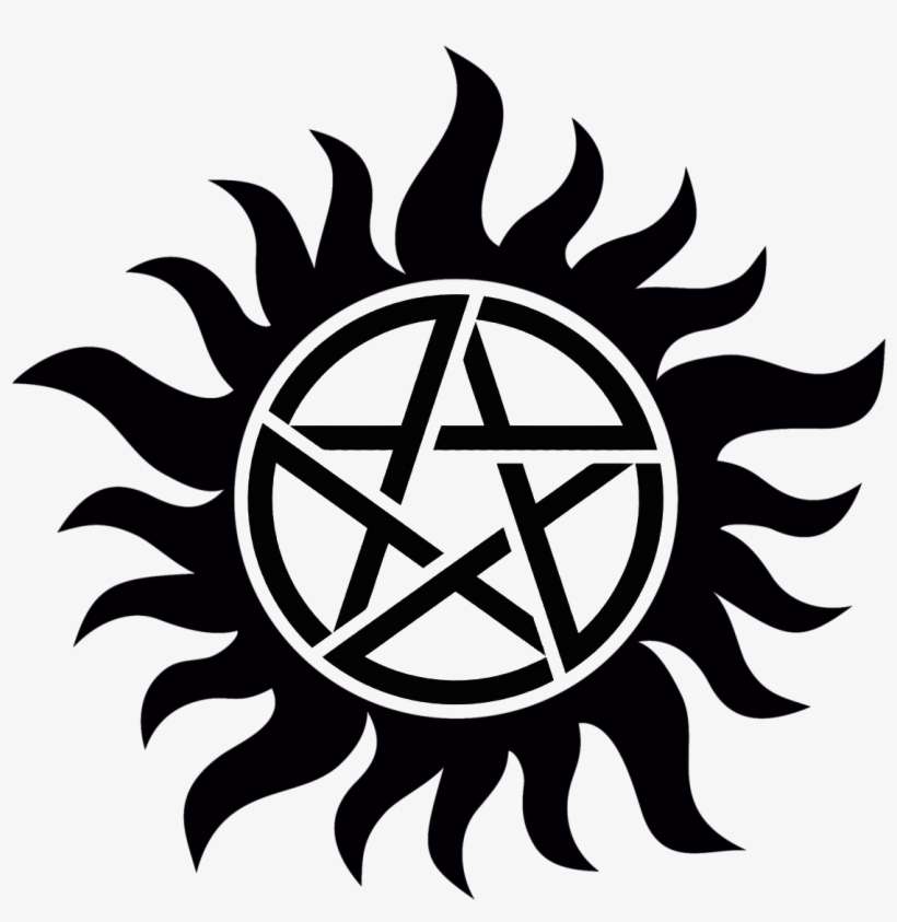 Demon Tattoo Png - Supernatural Anti Possession Symbol PNG Image ...