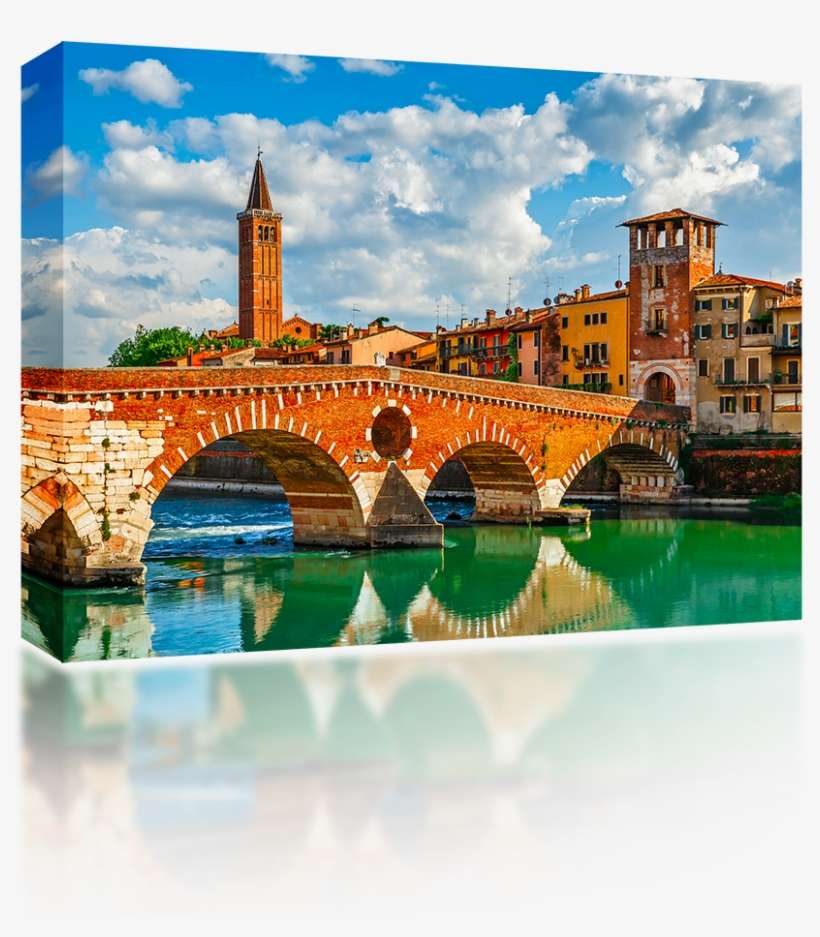 Bridge Ponte Pietra - Ponte Pietra PNG Image | Transparent PNG Free ...