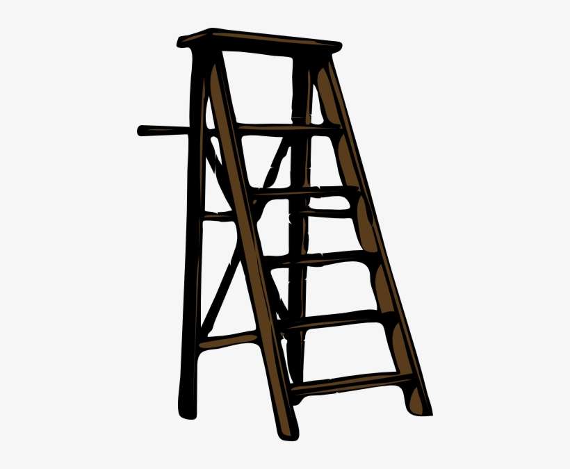 Banner Black And White Download Ladder Clip Art At - Ladder Clipart Png ...