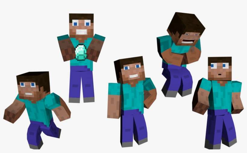 Free Minecraft Steve Png - Minecraft PNG Image | Transparent PNG Free ...