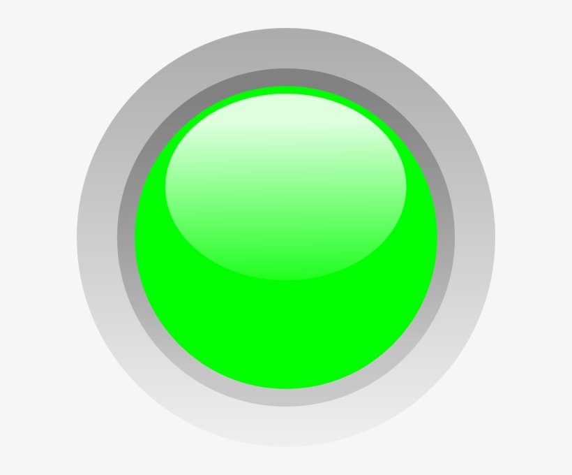 Green Circle Button Svg Clip Arts 600 X 600 Px PNG Image | Transparent ...