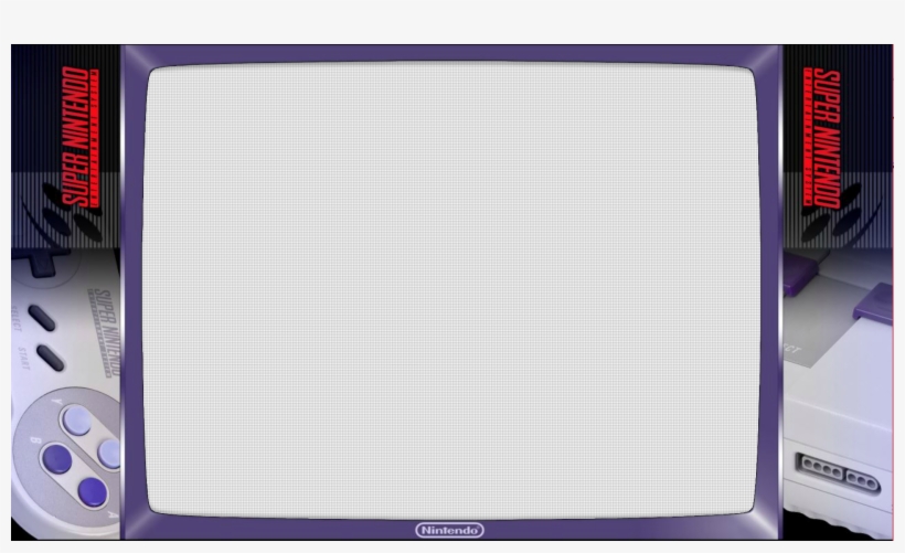 Https - Retroarch Snes Overlay 16 9 PNG Image | Transparent PNG Free ...