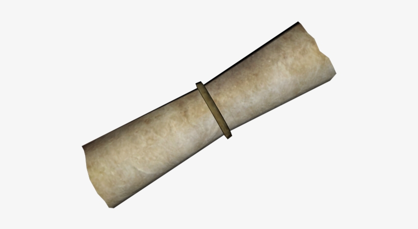 Scroll Of Lightning Bolt - Elder Scrolls Magic Scroll PNG Image ...