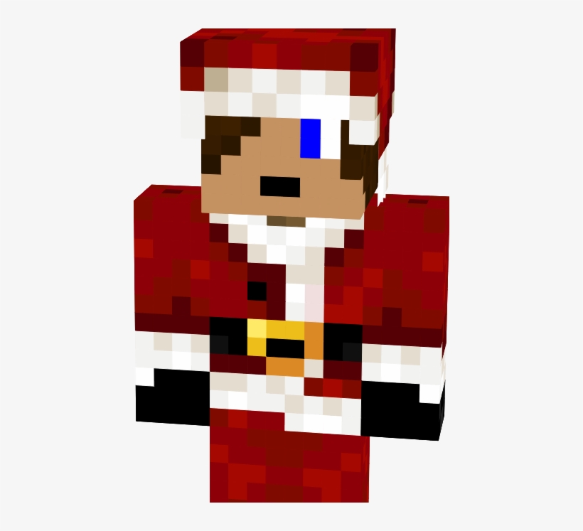 Download Image - Minecraft Santa Skin | Transparent PNG Download | SeekPNG