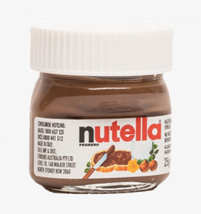 Mini Nutella 25g - Nutella Hazelnut Spread With Cocoa PNG Image ...
