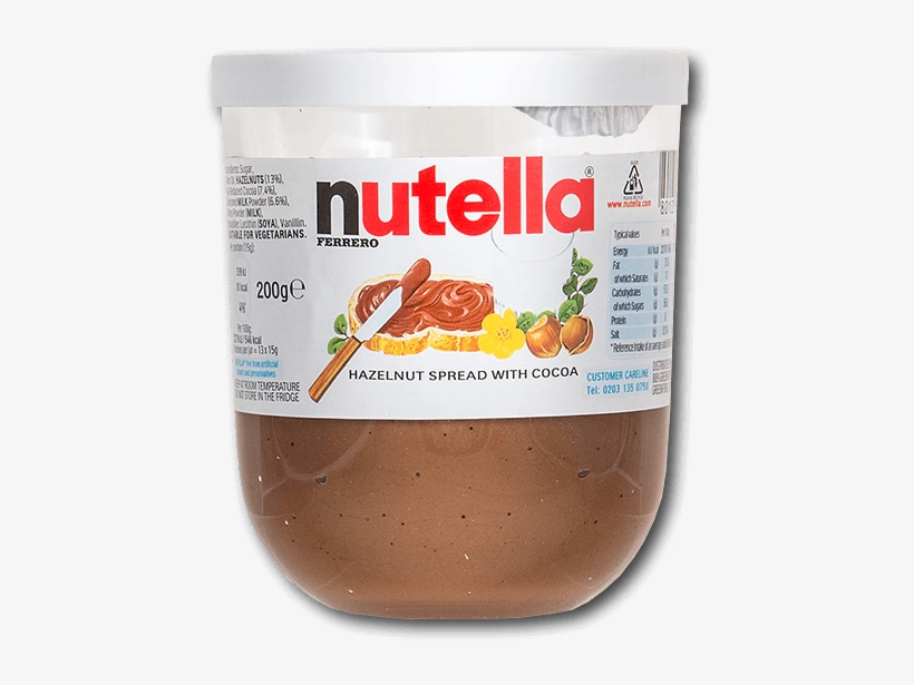 Download Nutella 200g | Transparent PNG Download | SeekPNG